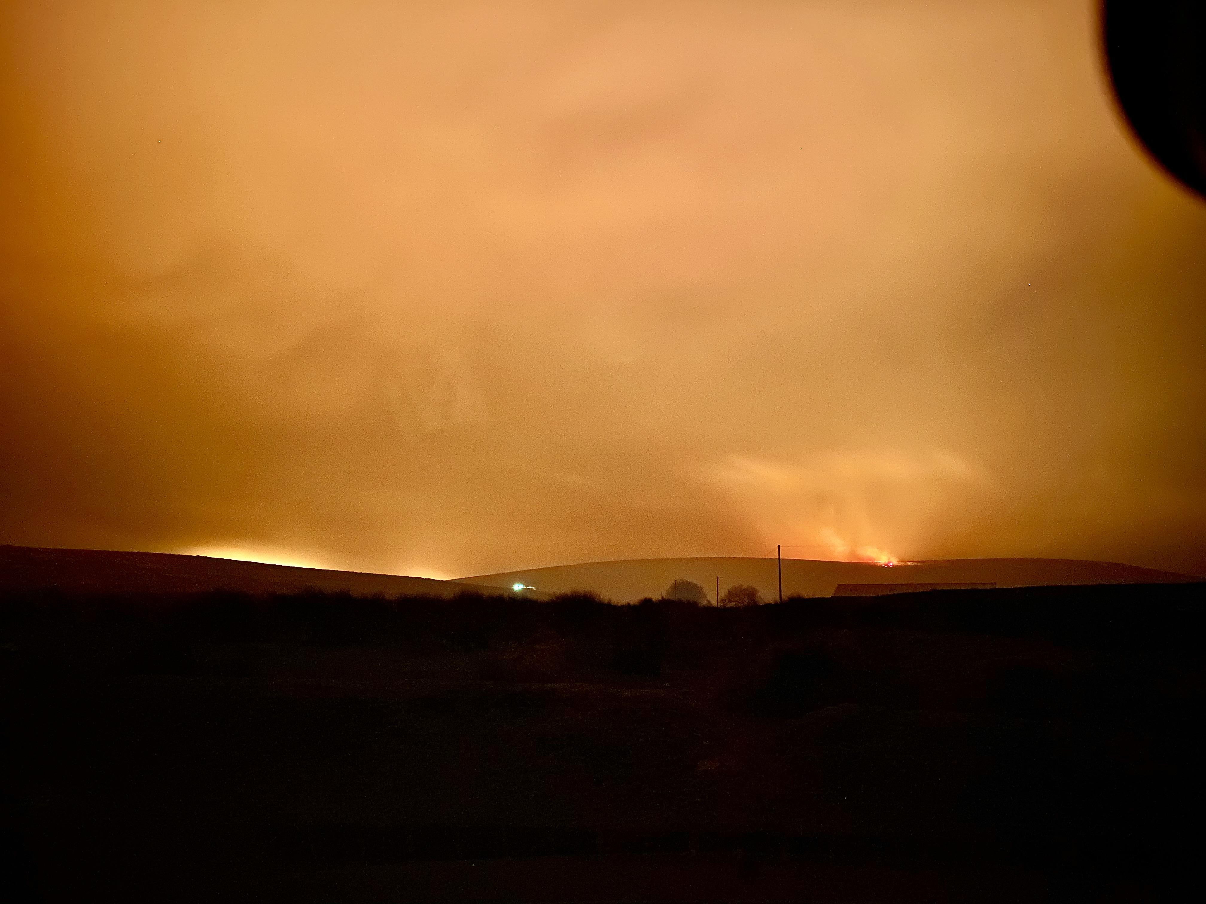 Amber alert for wildfires in force for Devon amid heatwave | News ...