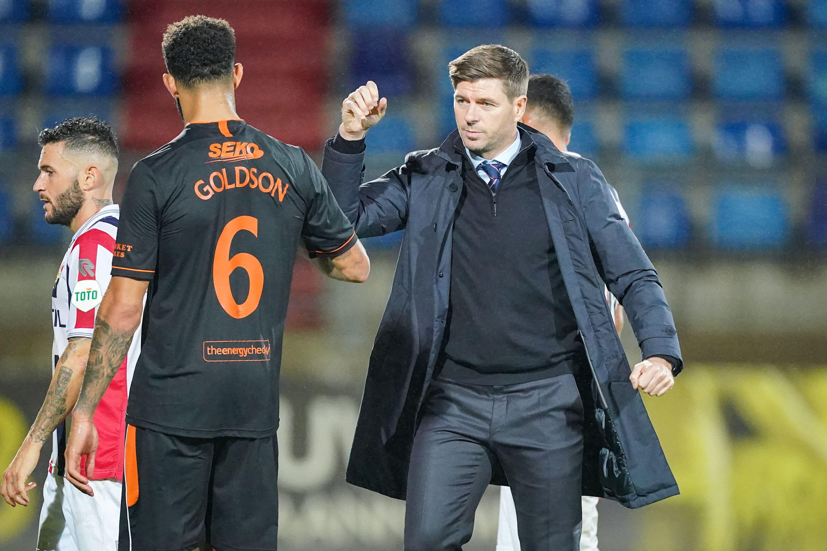 Steven Gerrard 'confident' Connor Goldson will sign new Rangers deal