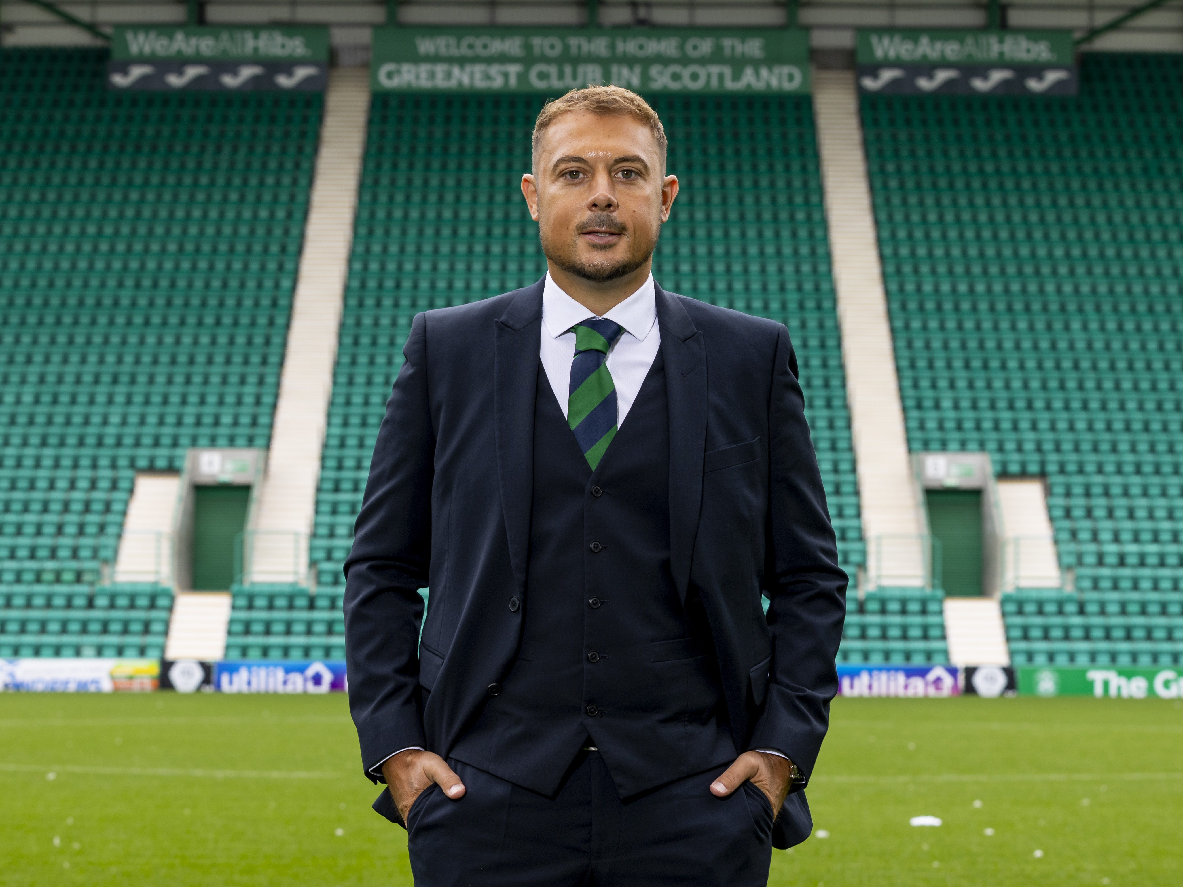 Hibs appoint Ben Kensell as the club's new chief executive