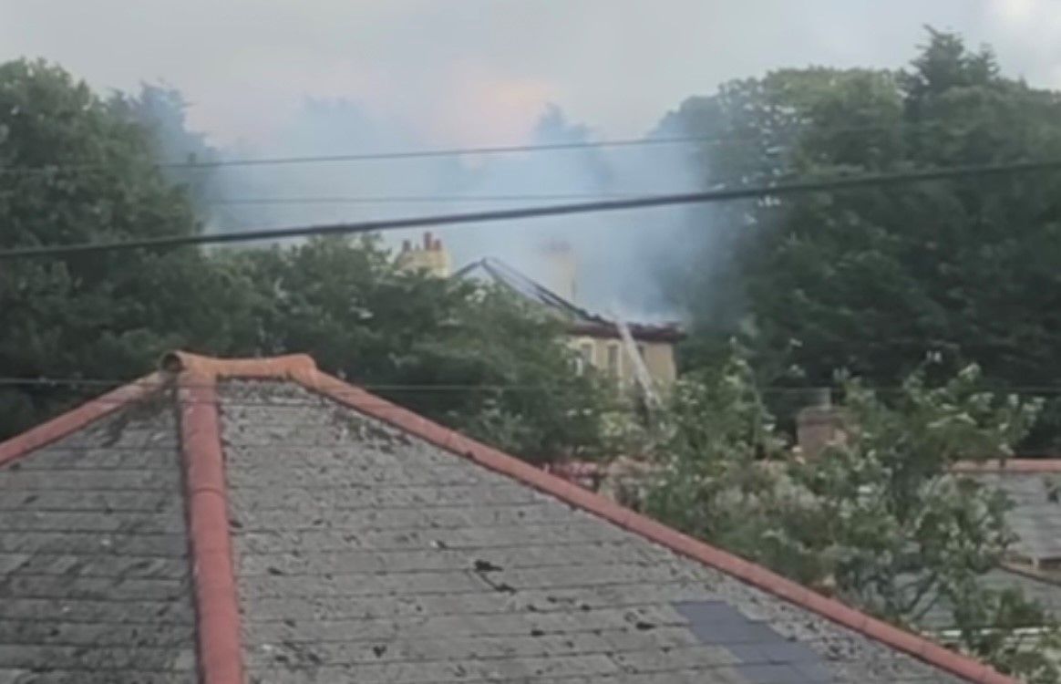 Police investigate huge fire that tore through derelict farmhouse in ...