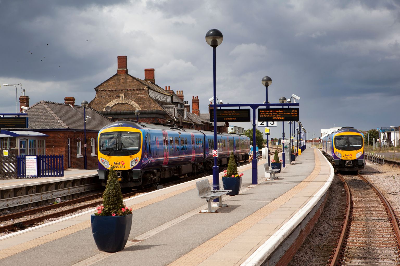 'Chatty benches' launched in Lincolnshire stations to help fight ...