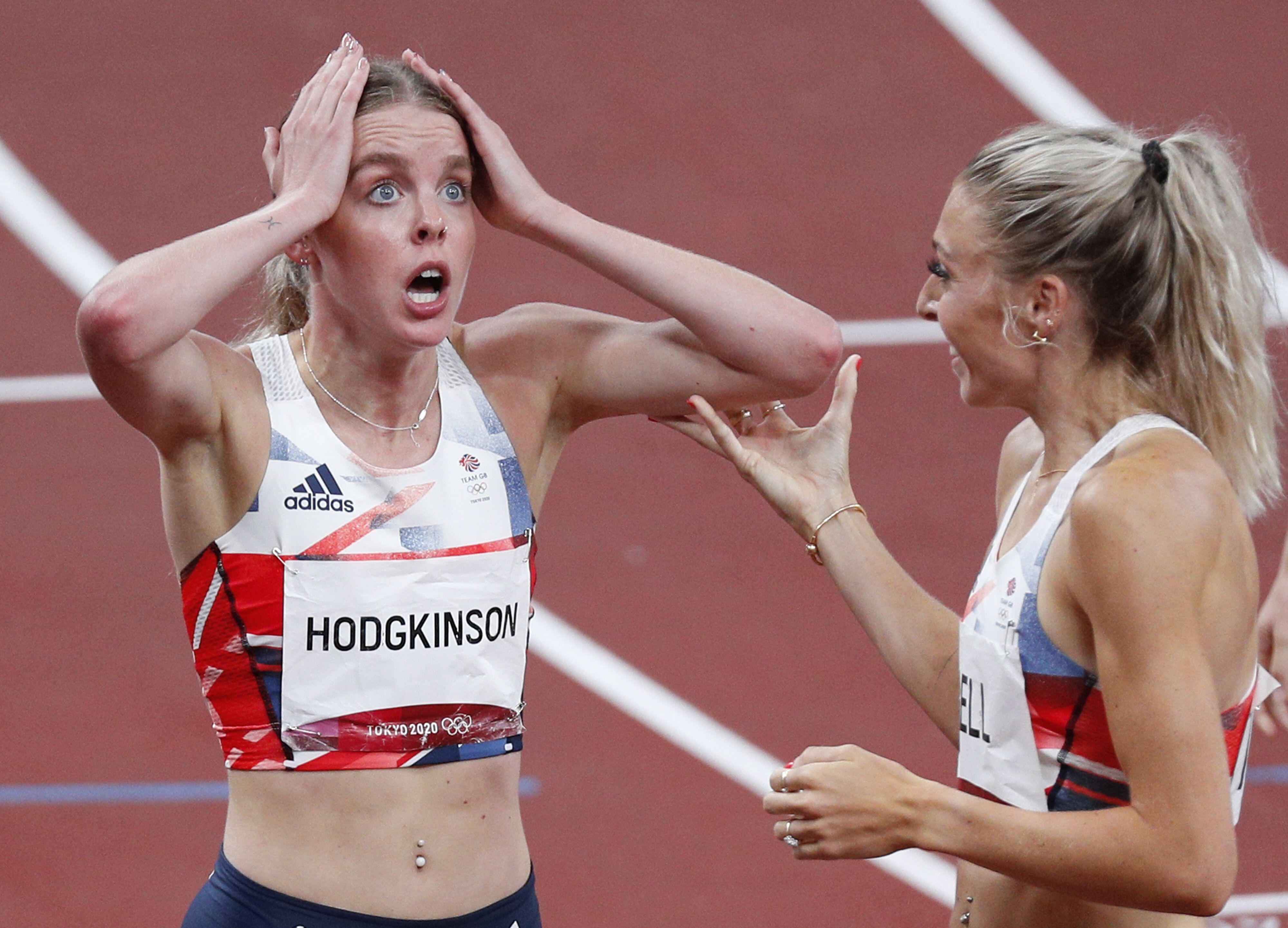 WATCH: Incredible scenes in Wigan as Keely Hodgkinson wins silver medal