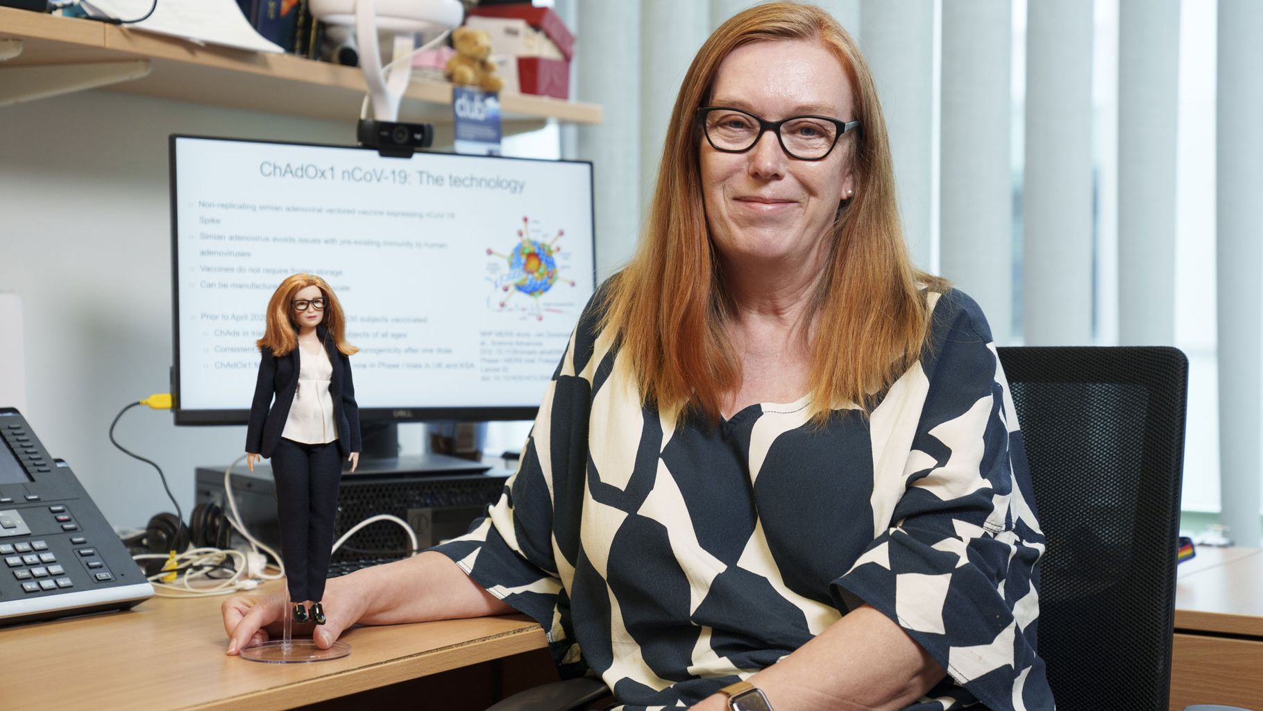 Barbie creates doll of Covid vaccine scientist Dame Sarah Gilbert