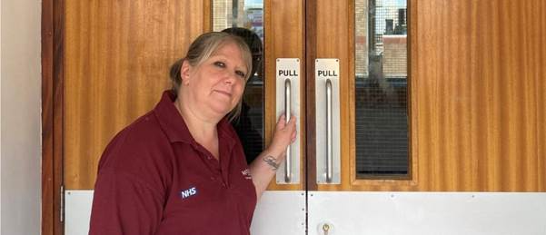 Cancer survivor and Harrogate hospital staff member shaves hair for ...