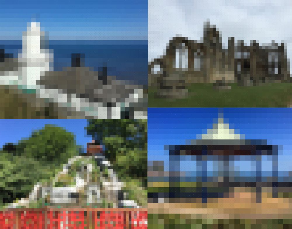 Yorkshire Coast: Pixelated Places