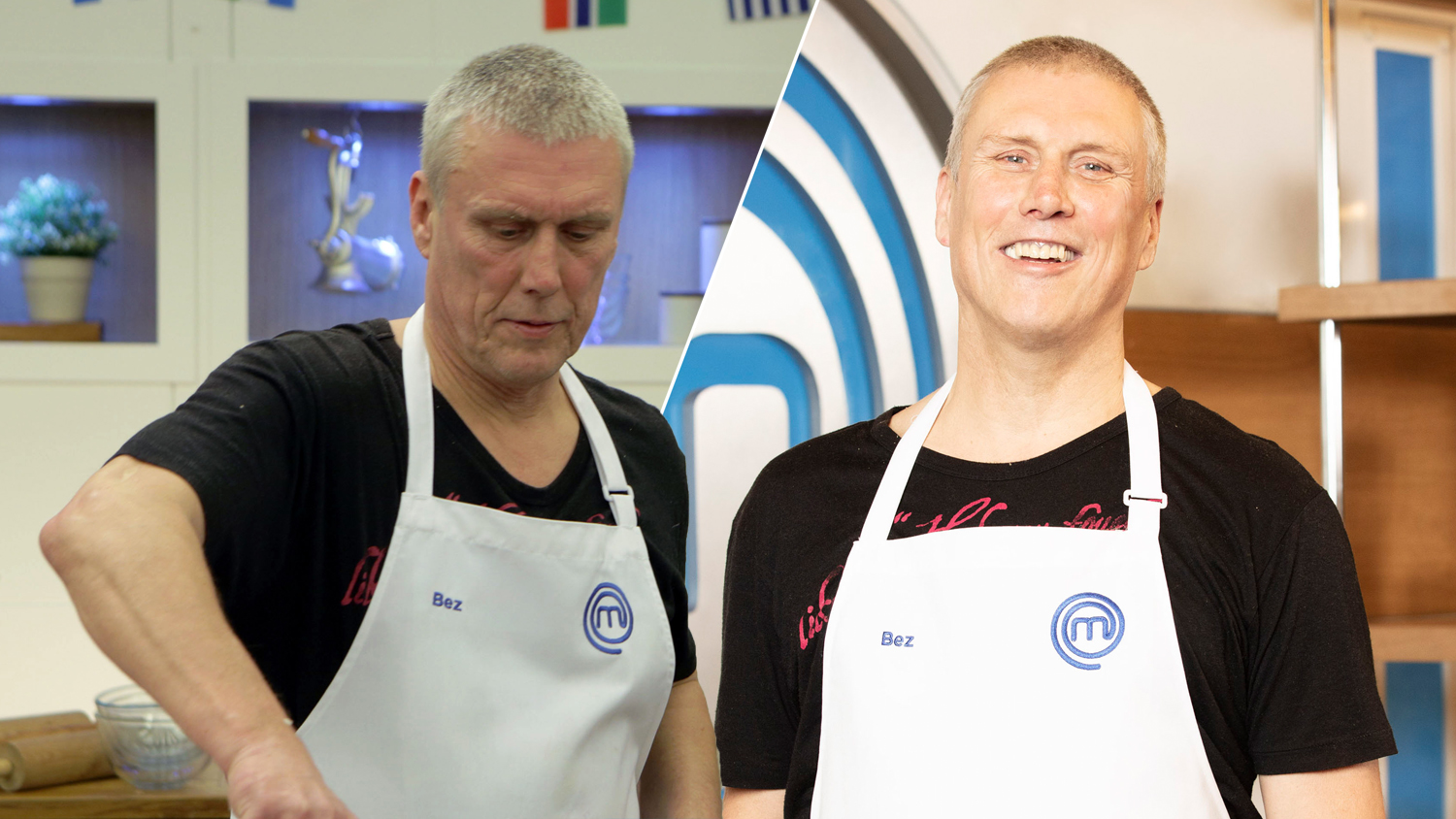 Watch Happy Mondays' Bez use rolling pin to stir pasta on Celebrity ...