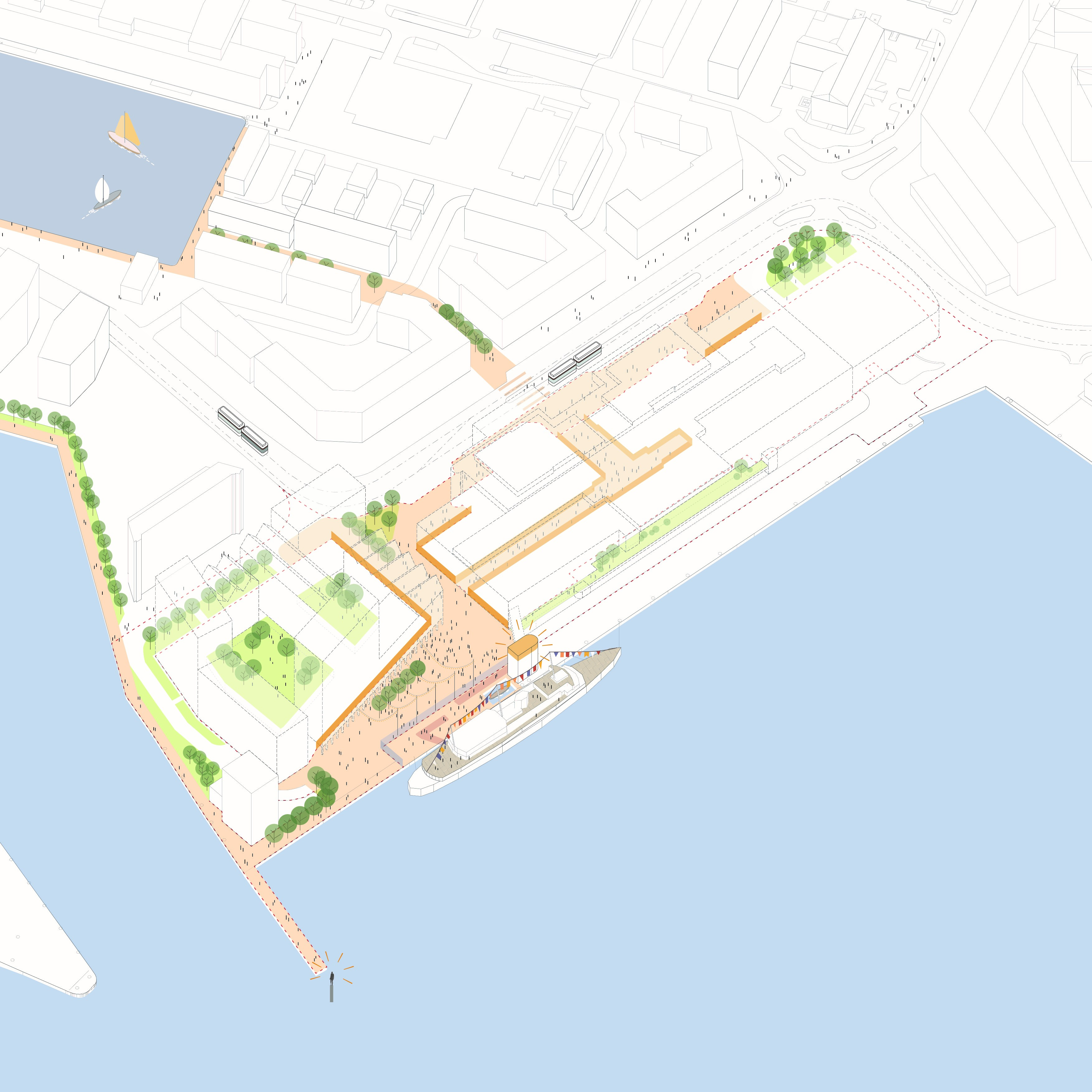 Ocean Terminal to be 'opened up to the waterfront' | News - Forth 1