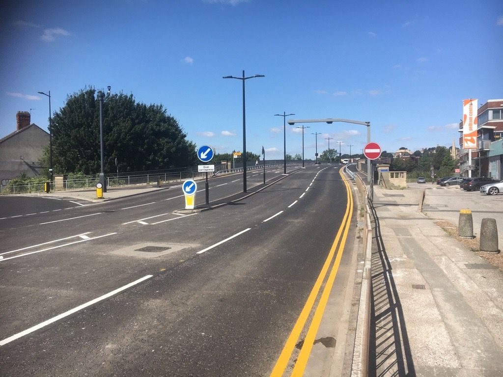 Lincoln's Pelham Bridge is open