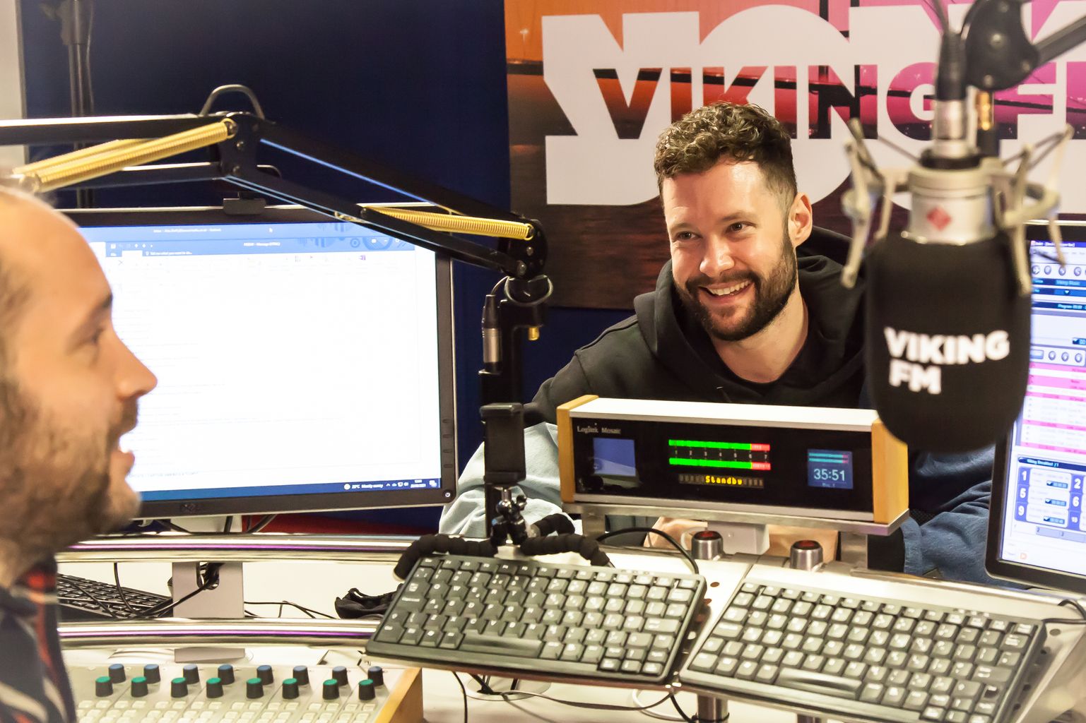 Alex & Calum Scott on Viking FM Breakfast 🎤 | On Air - undefined