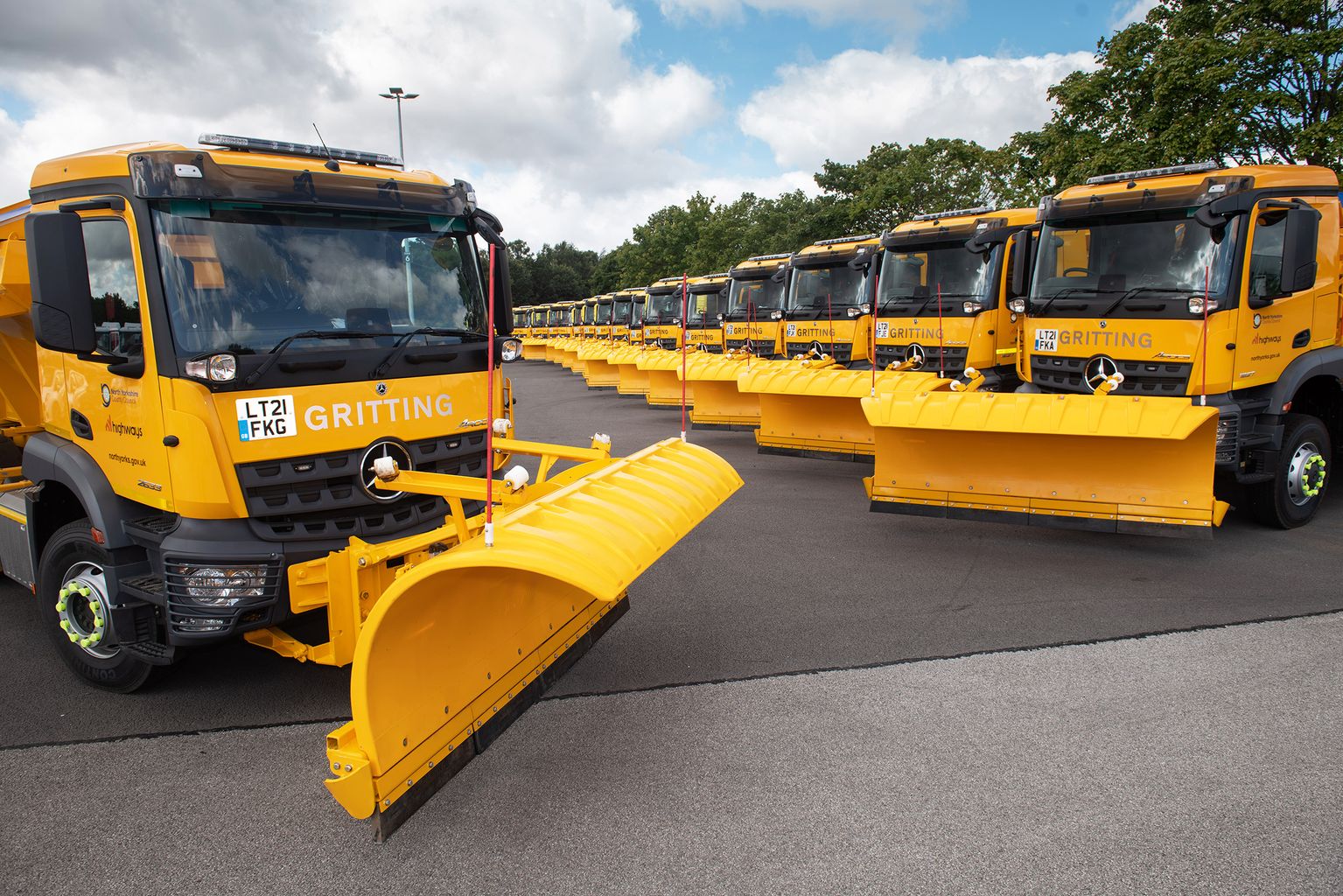 18 new gritters for North Yorkshire | News - Greatest Hits Radio (York ...