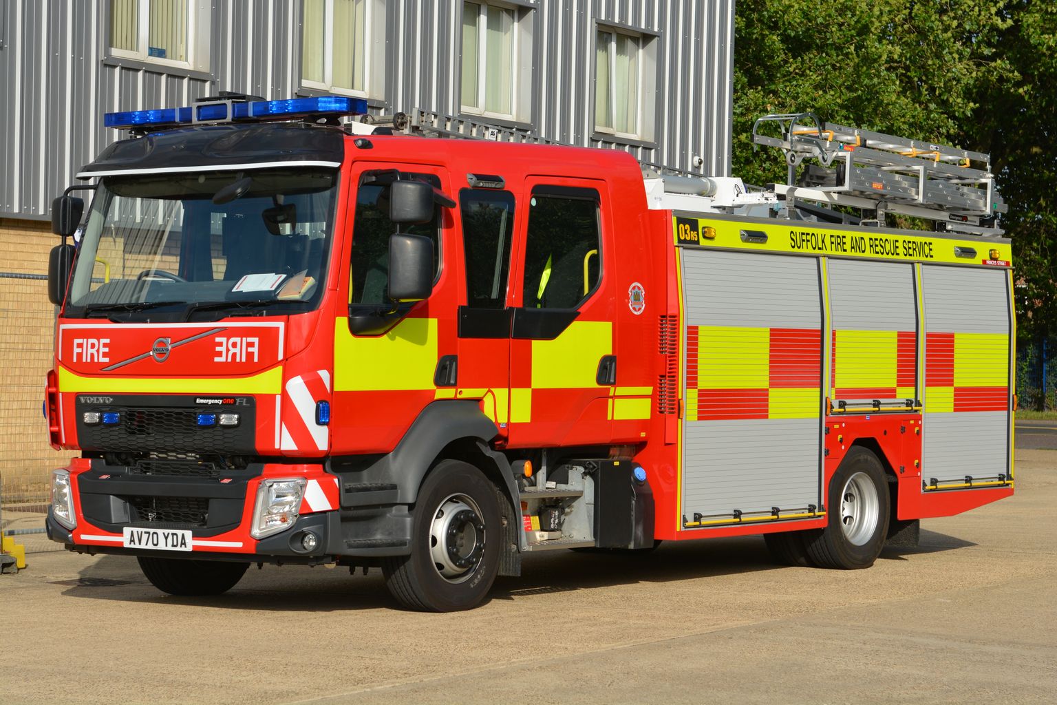 New engines for Suffolk Fire & Rescue
