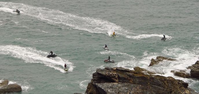 Incidents of marine disturbance around Cornwall's coast triple in six years