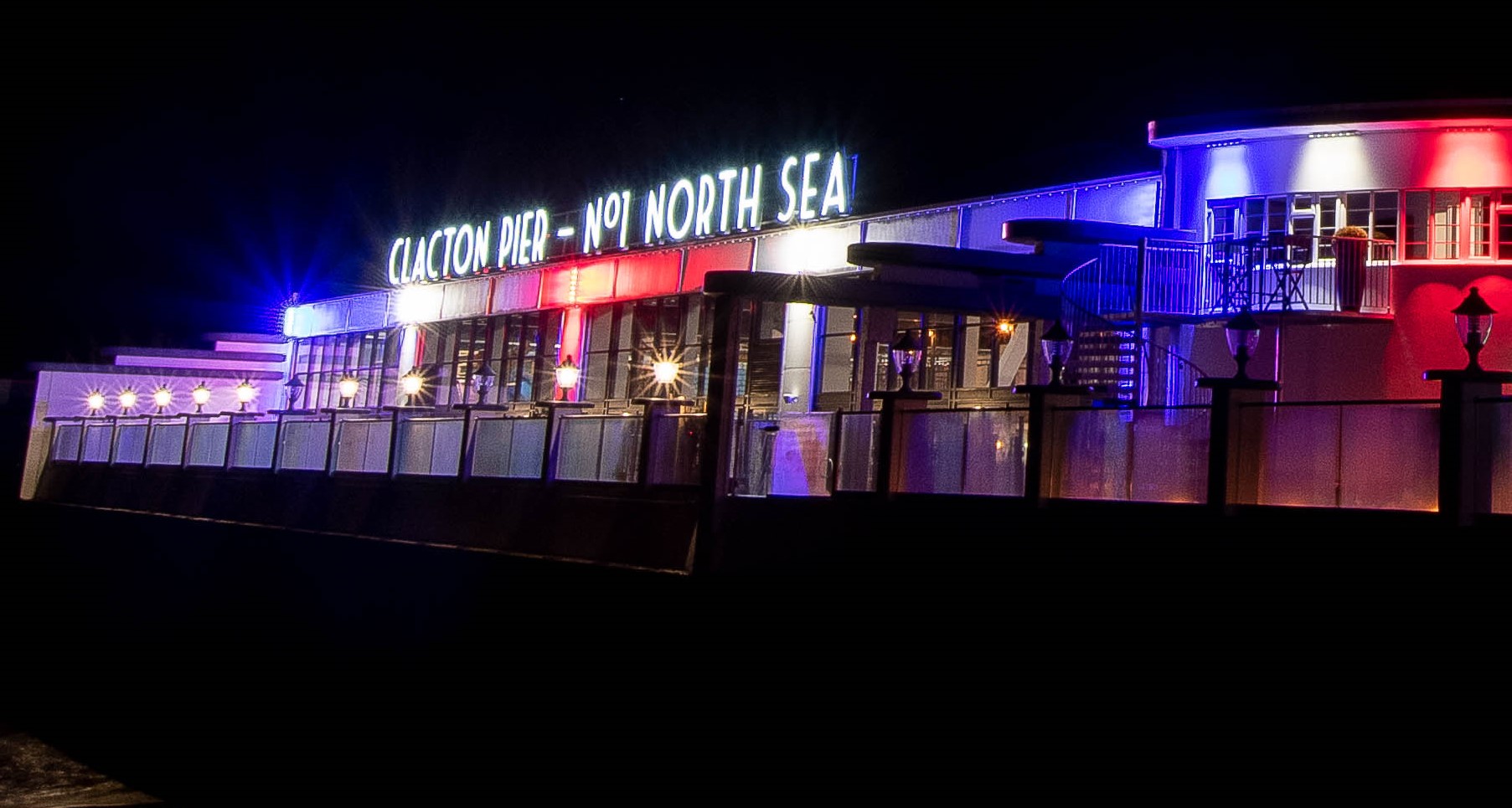 Clacton Pier lighting up to celebrate World Fun Fair Month