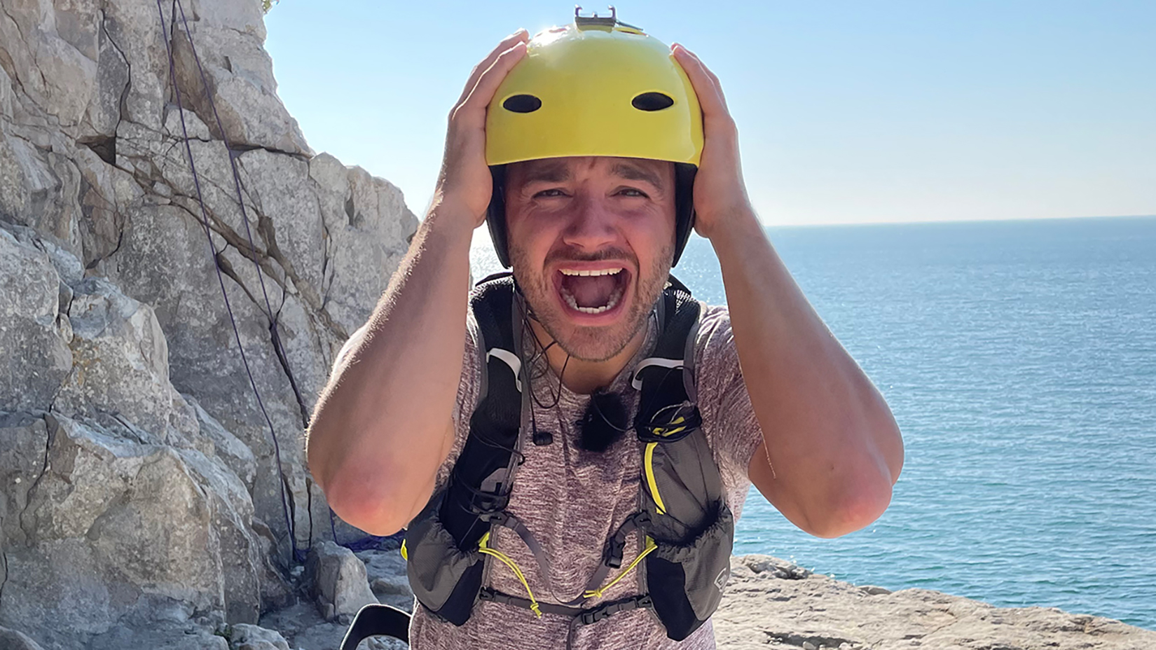 Challenge Adam: Adam Thomas takes on the Coastal Cliff Hanger