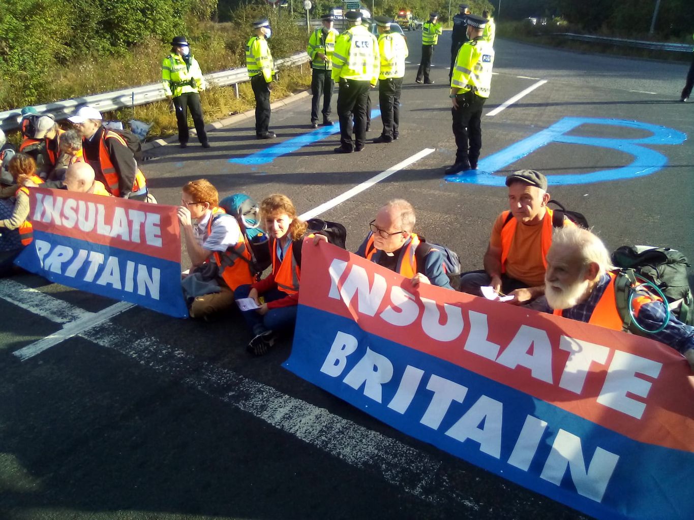 M25 protests: Activists block off parts of motorway for third time this ...