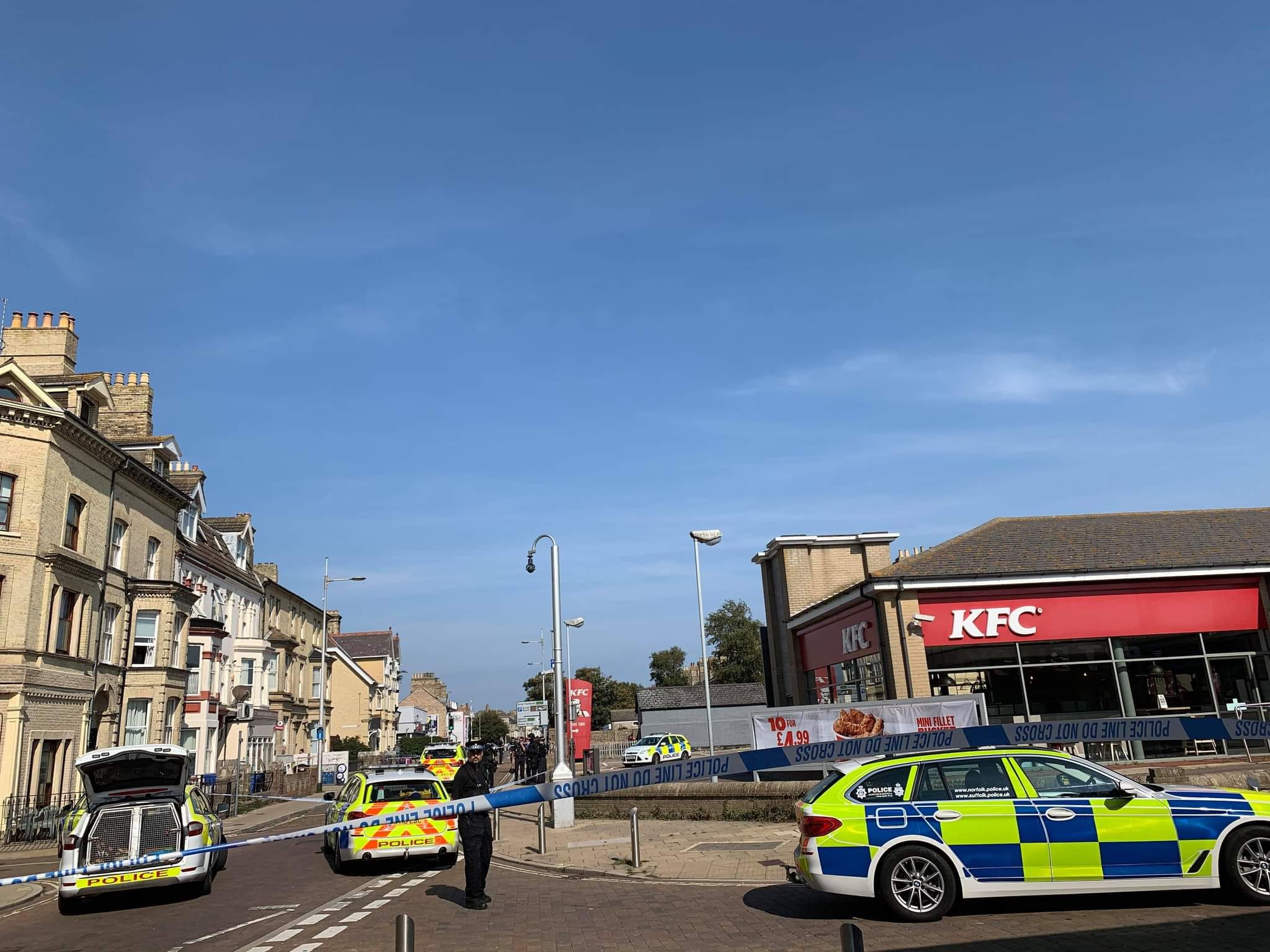 Lowestoft police incident causes bus delays