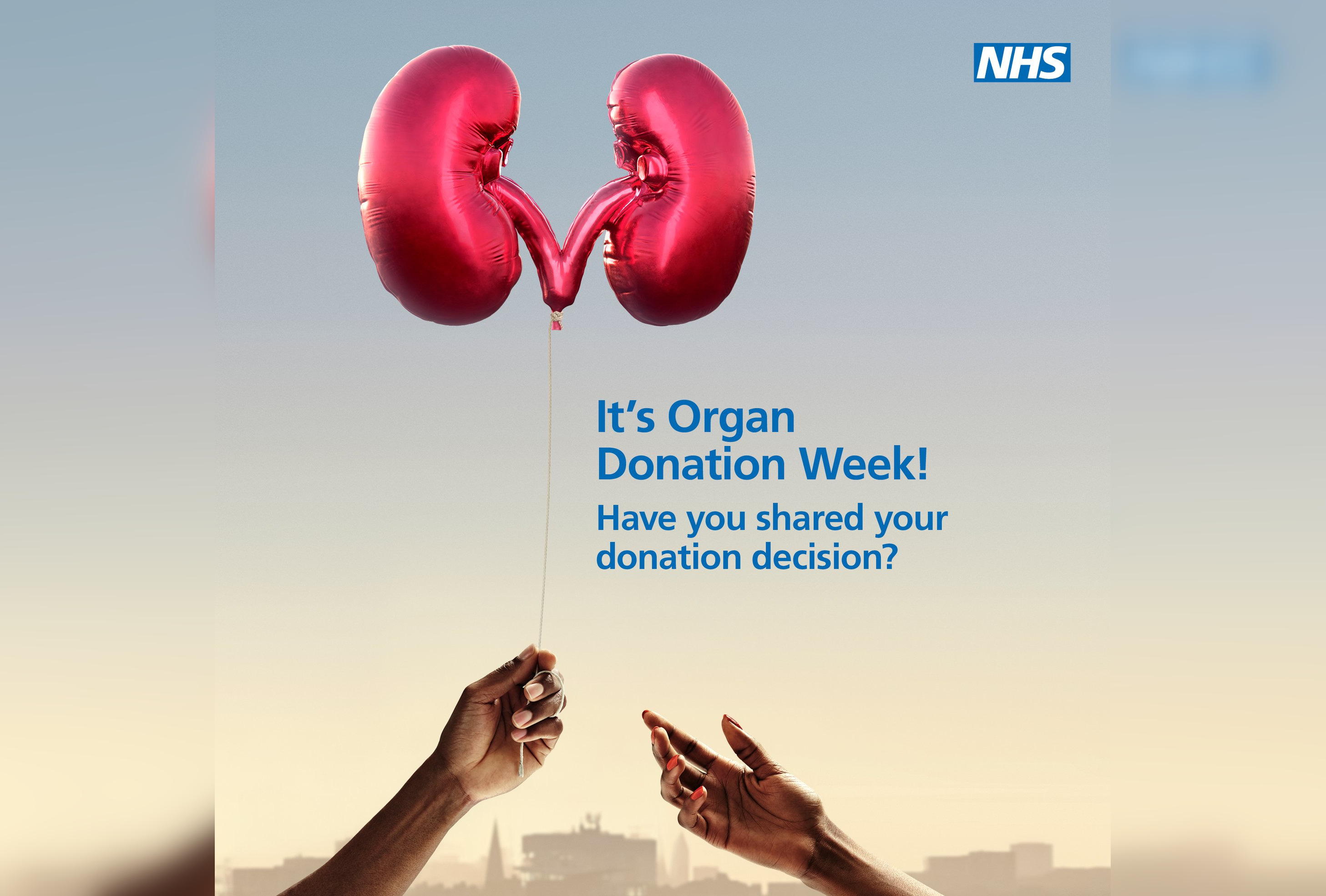 For Organ Donation Week we are being urged to talk to our families in ...