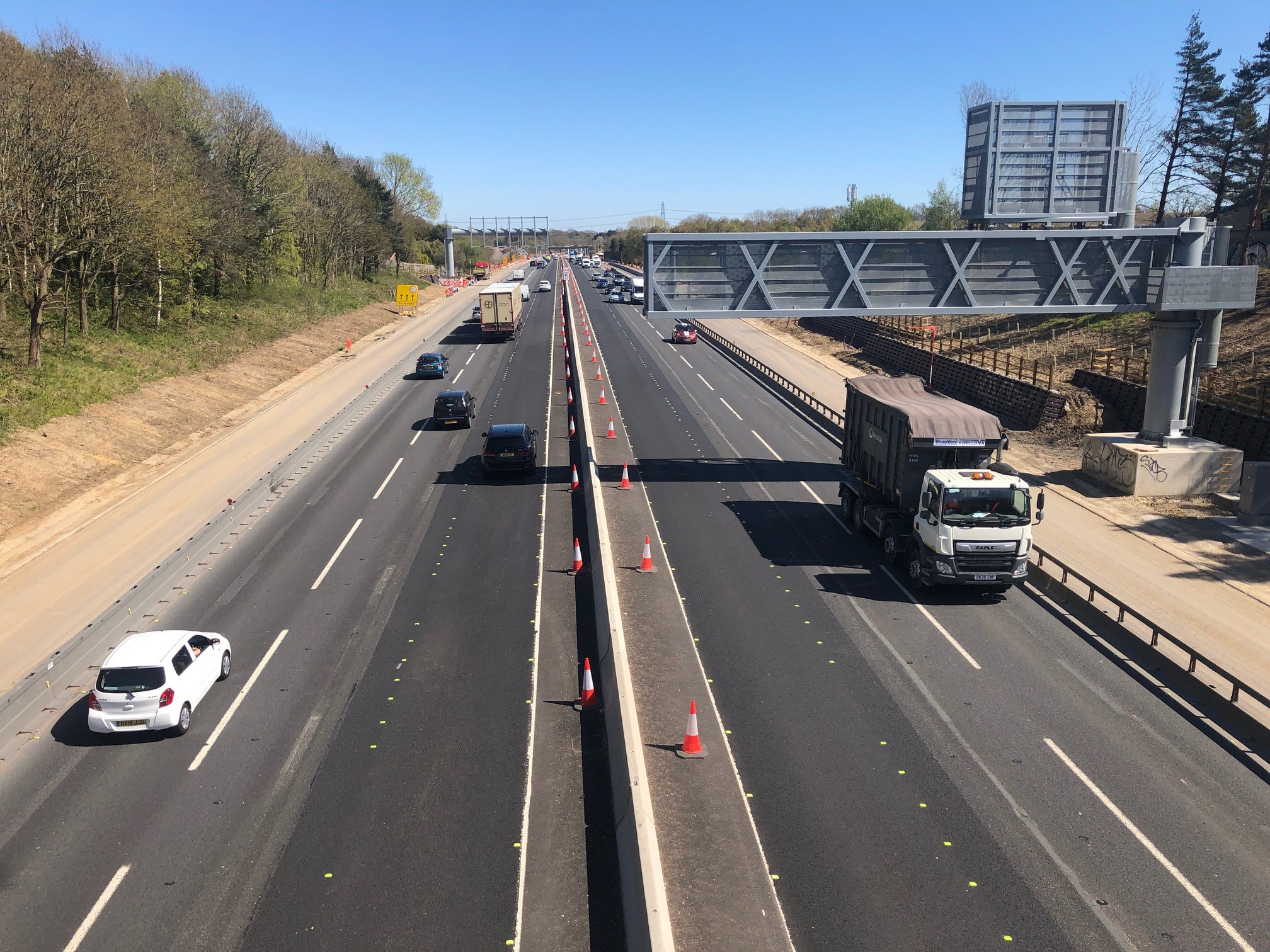 M27 to reopen in full following smart motorway work | News - undefined