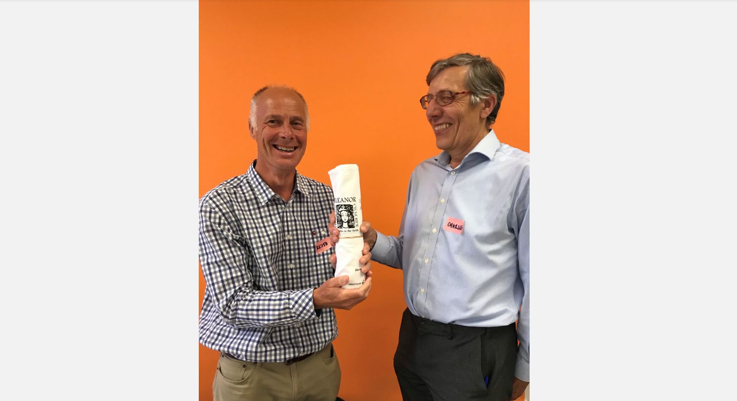 Charity cyclist from Stamford presented with Guy Mason Award