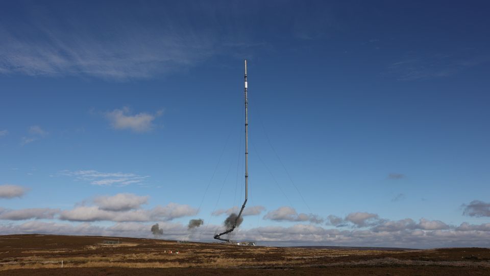 Tests on new Bilsdale TV mast take place today