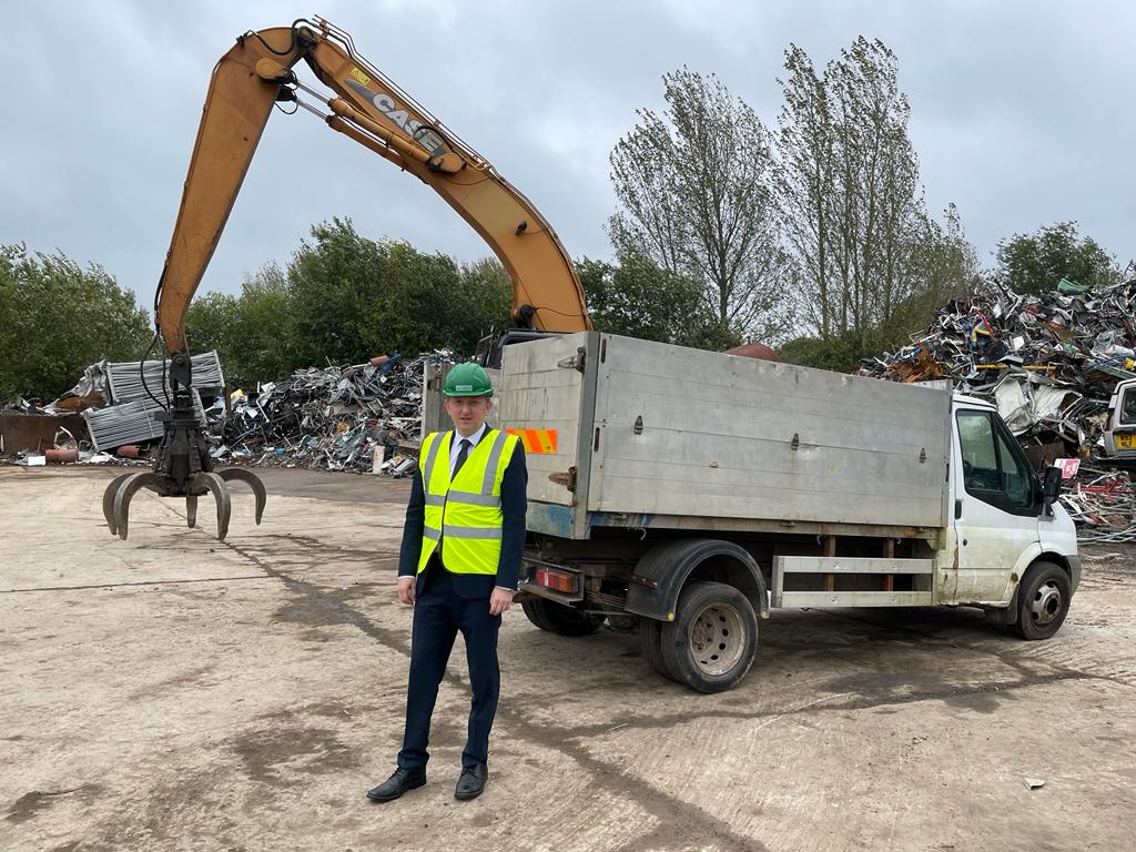 WATCH: Wiltshire Council destroy first fly tipping vehicle