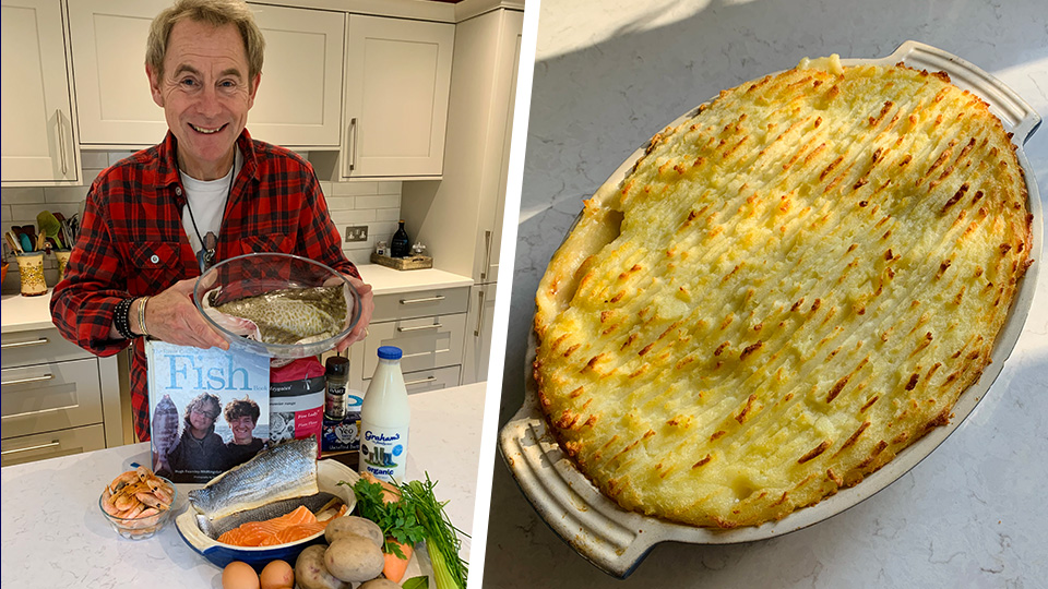 Nigel Barden shares a tasty fish pie recipe on Kitchen Greatest Hits