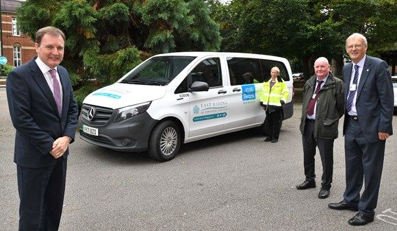 Electric school buses launch in East Riding