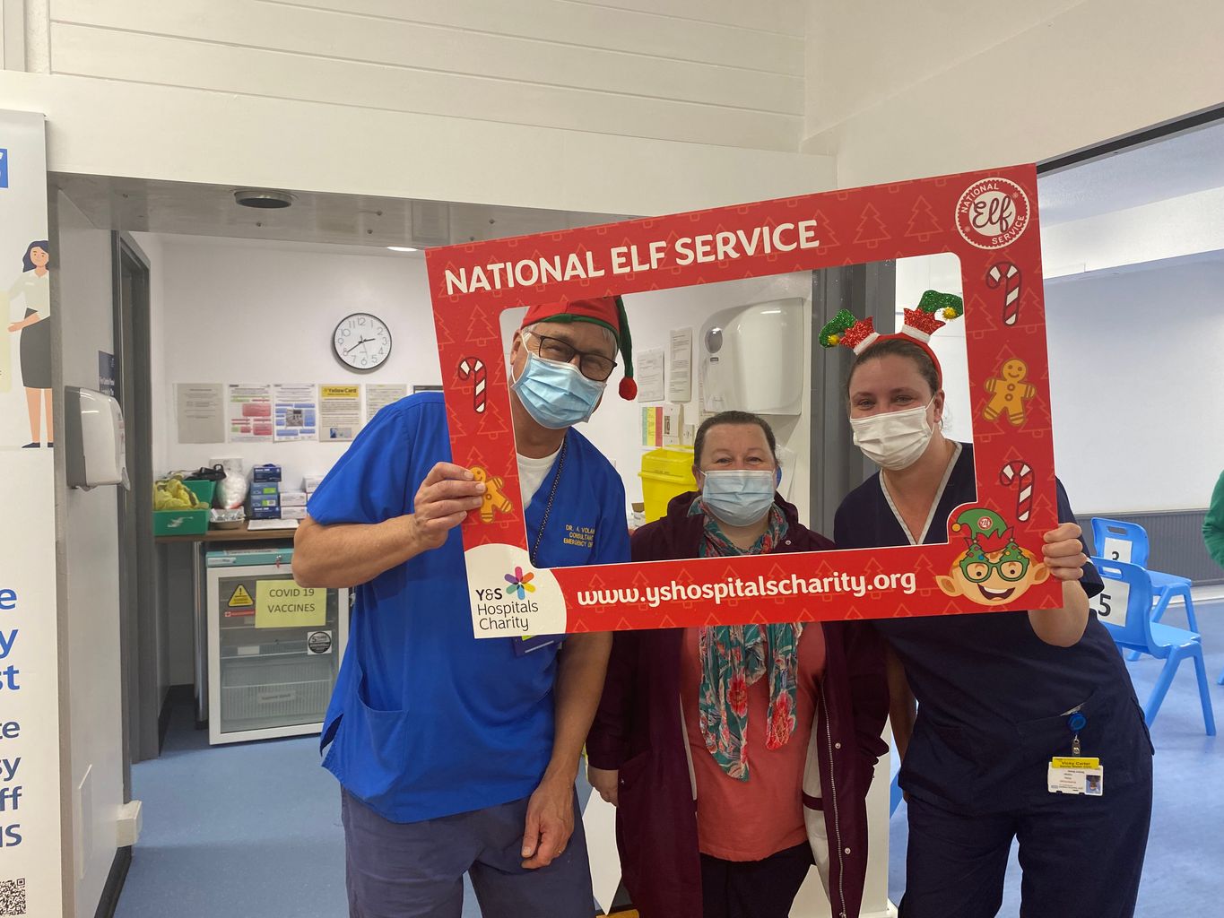 Christmas NHS elves return at York and Scarborough Hospital Charity
