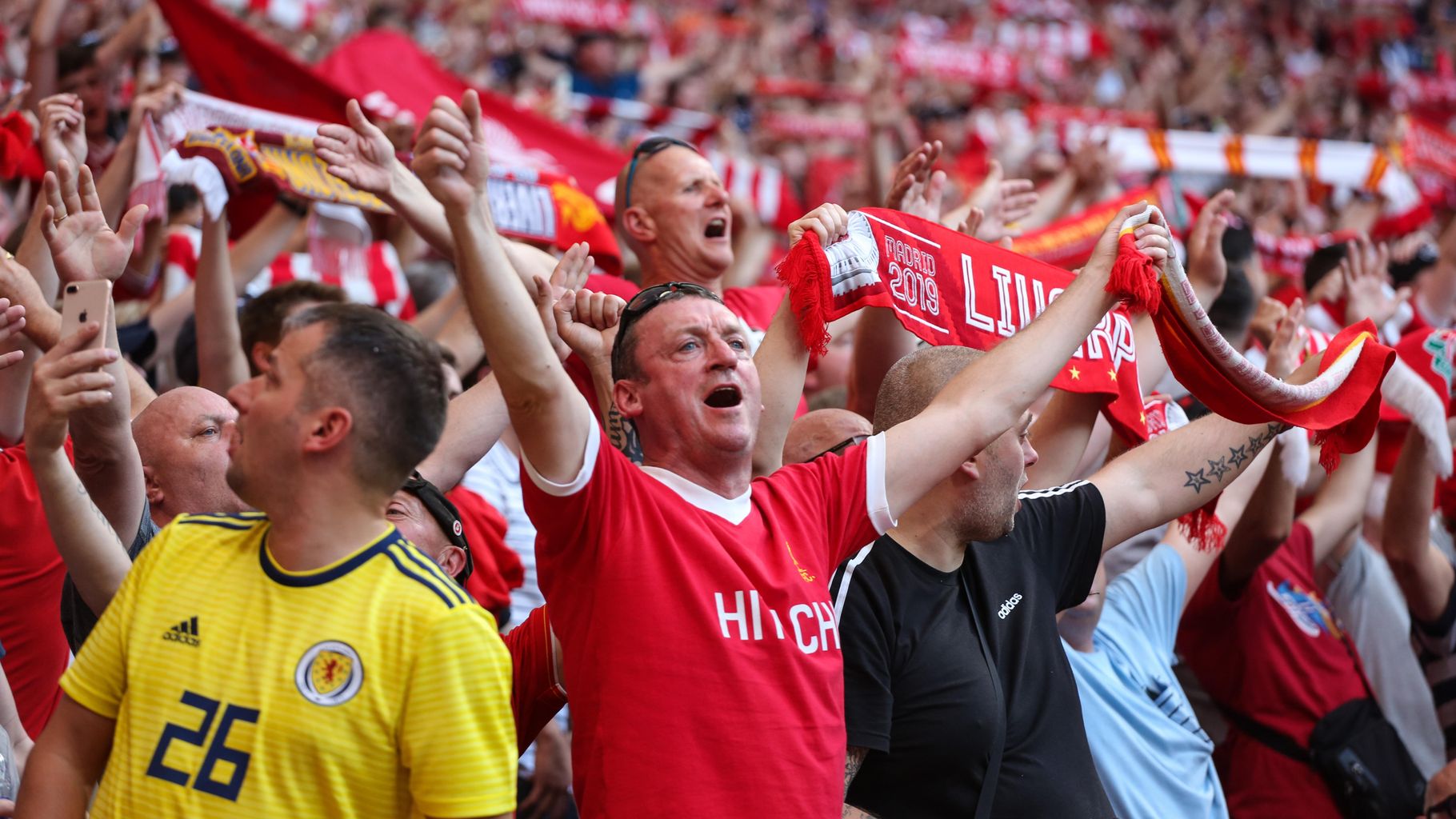 LFC fans first to stand at Premier League game in nearly 30 years