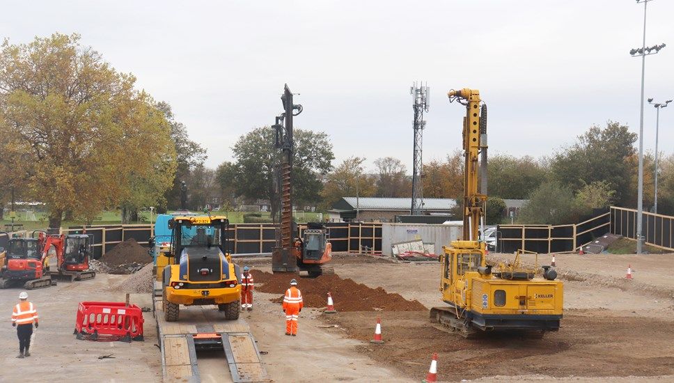 New swimming pool begins to take shape in East Reading | News ...