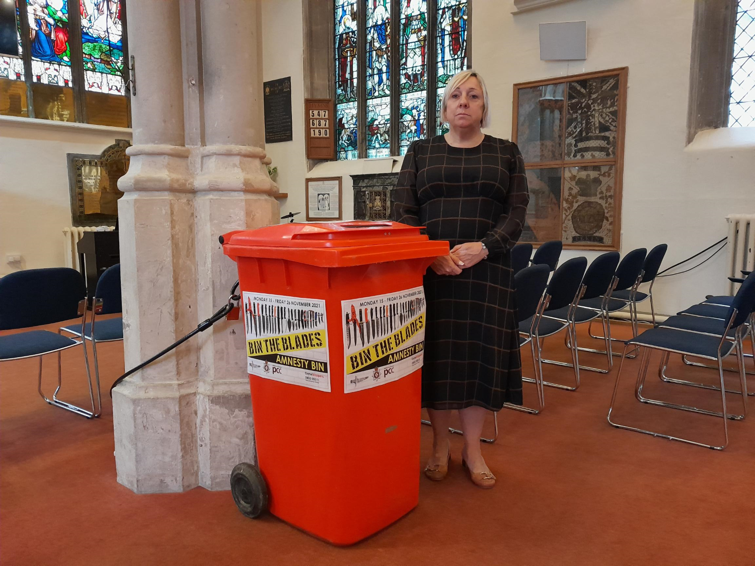 Wiltshire mum backing police knife campaign following son's stabbing ...