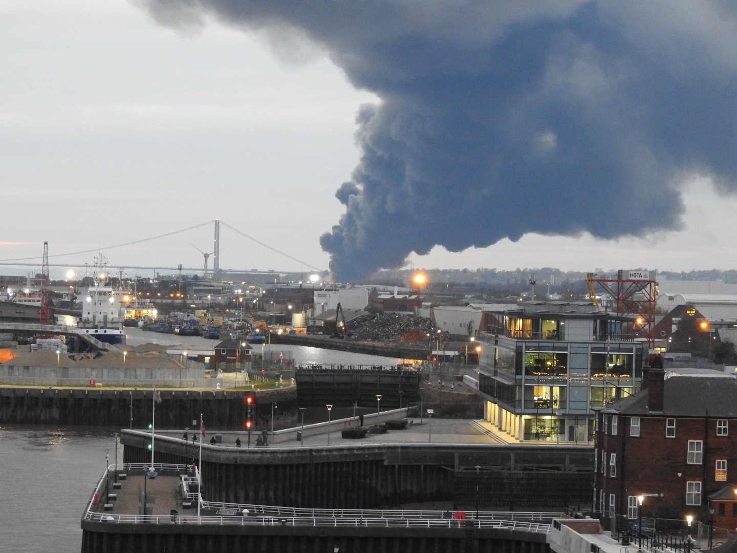 "All persons have been accounted for" after Hessle fire