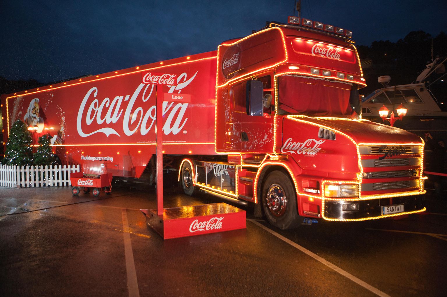 Will the Coca-Cola truck visit Northern Ireland this year? | Events ...