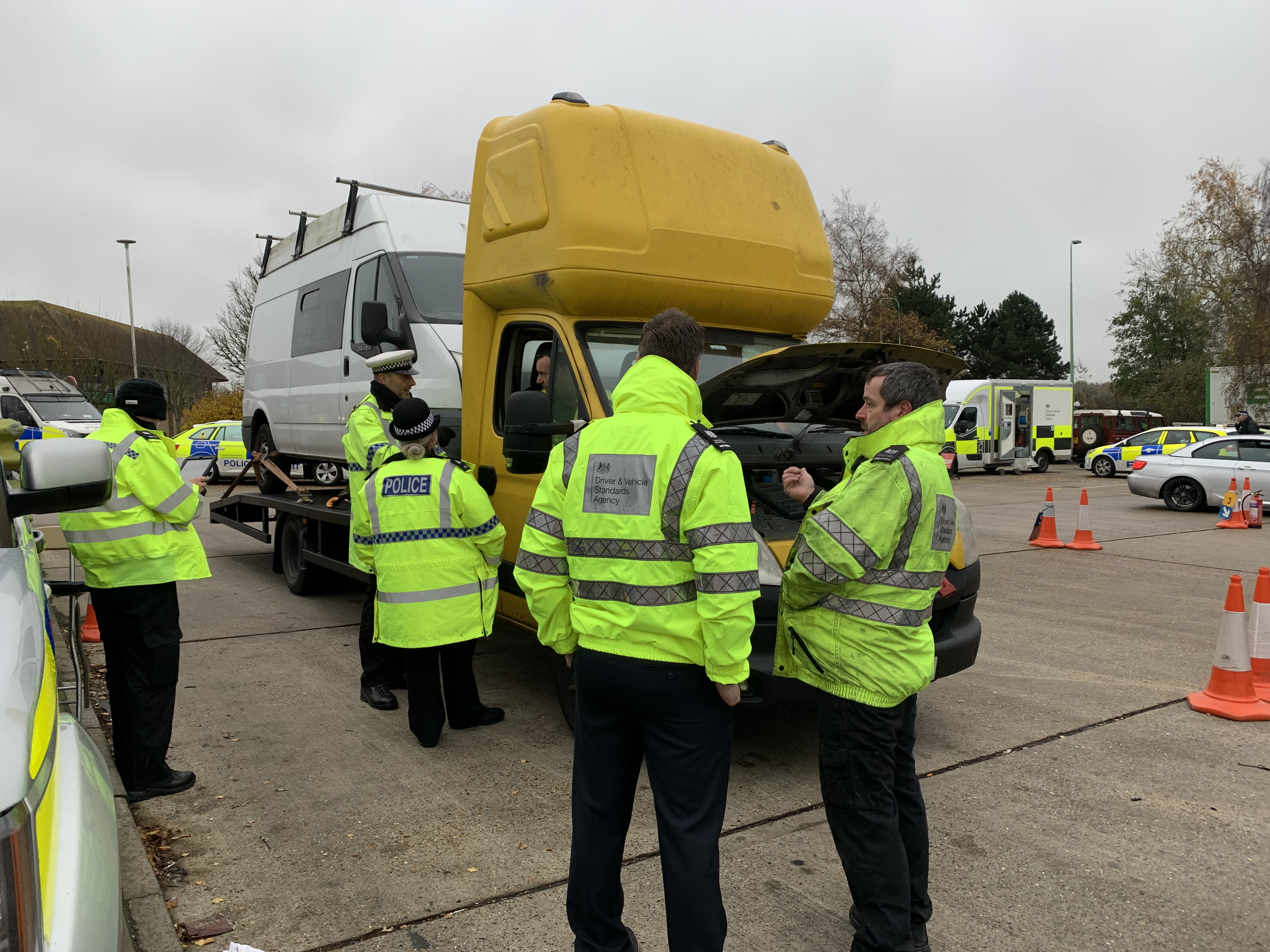Suffolk Police take part in multi-agency day of action
