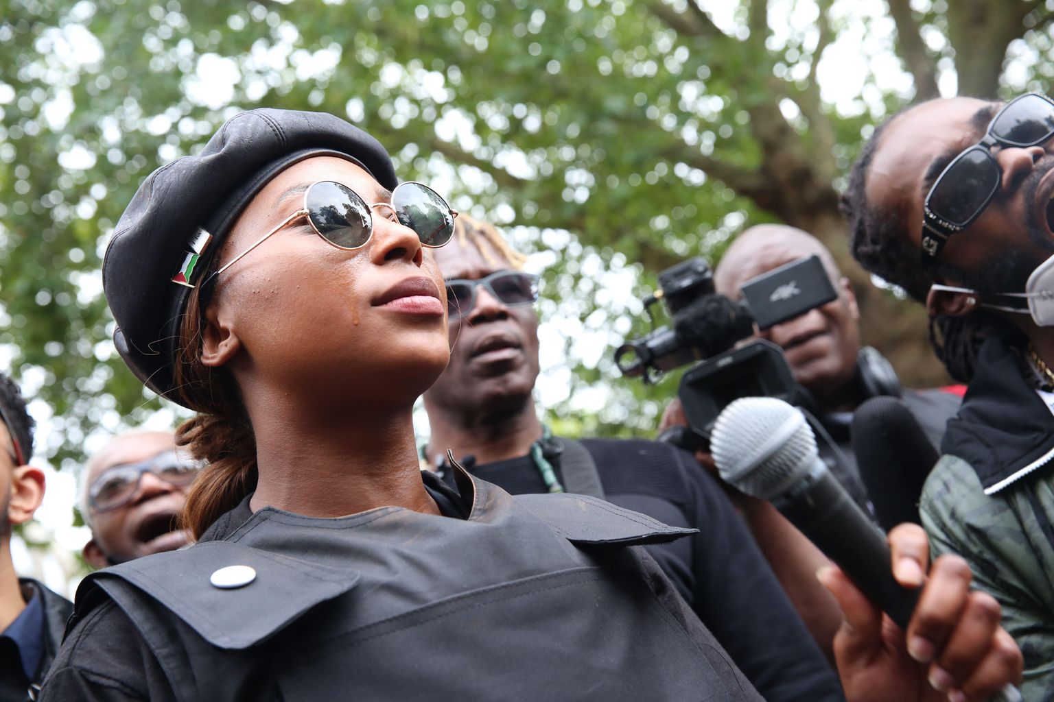 Four deny murder plot linked to Sasha Johnson shooting