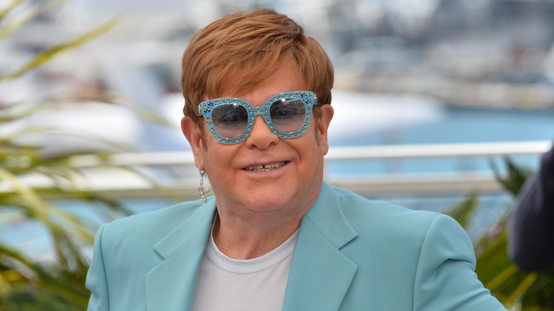 Elton John hosts Zoom call with Stevie Wonder and other artists