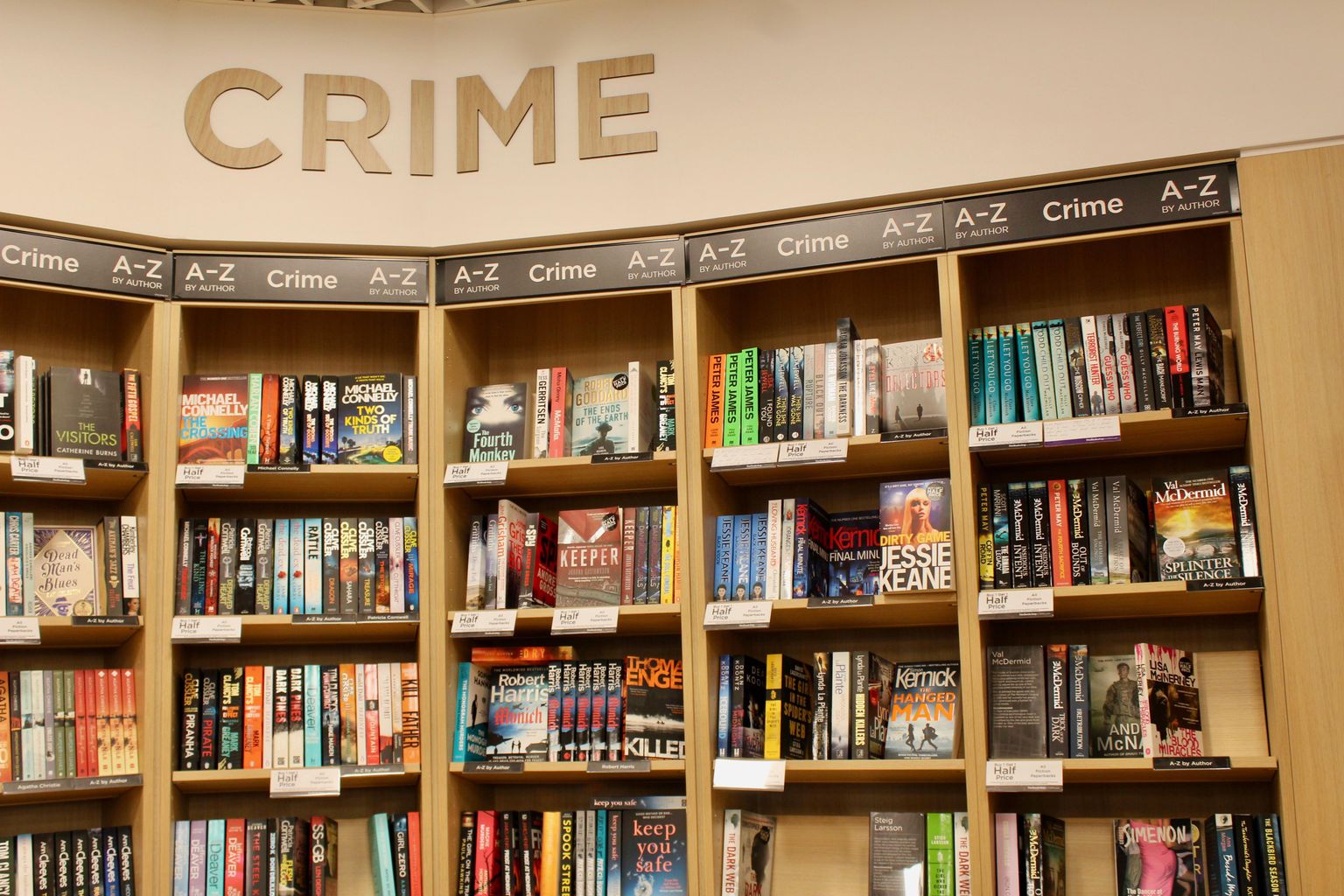 Crime novels most borrowed books from Dorset's libraries