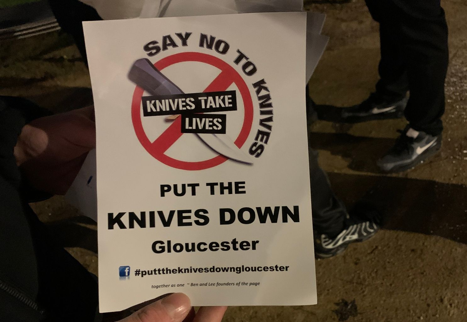 Gloucestershire PCC praises community group tackling knife crime