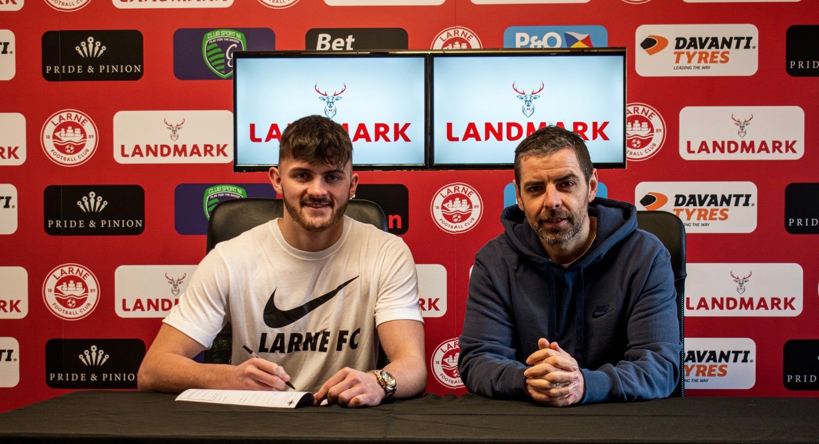 Lee Bonis: Larne secure signature of Irish Prem's most wanted striker ...