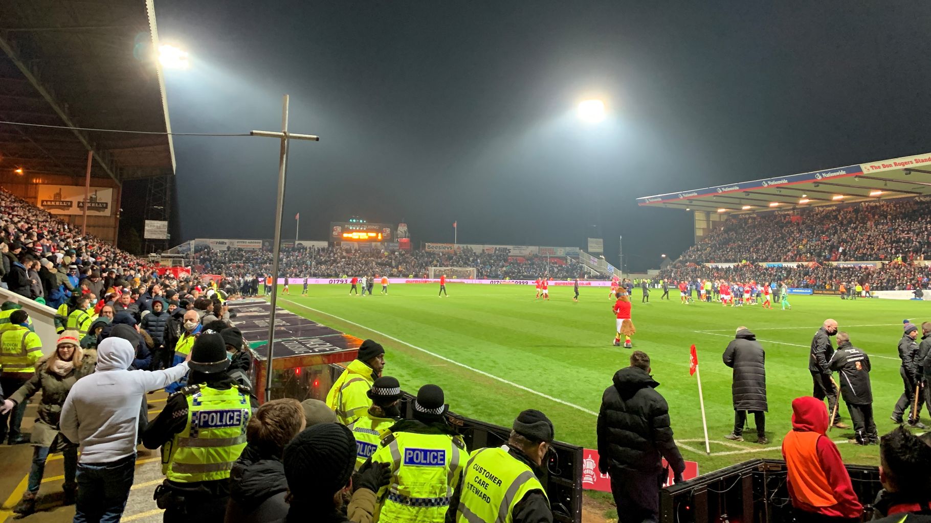 Police appeal for witnesses after racist abuse reported at Swindon v ...