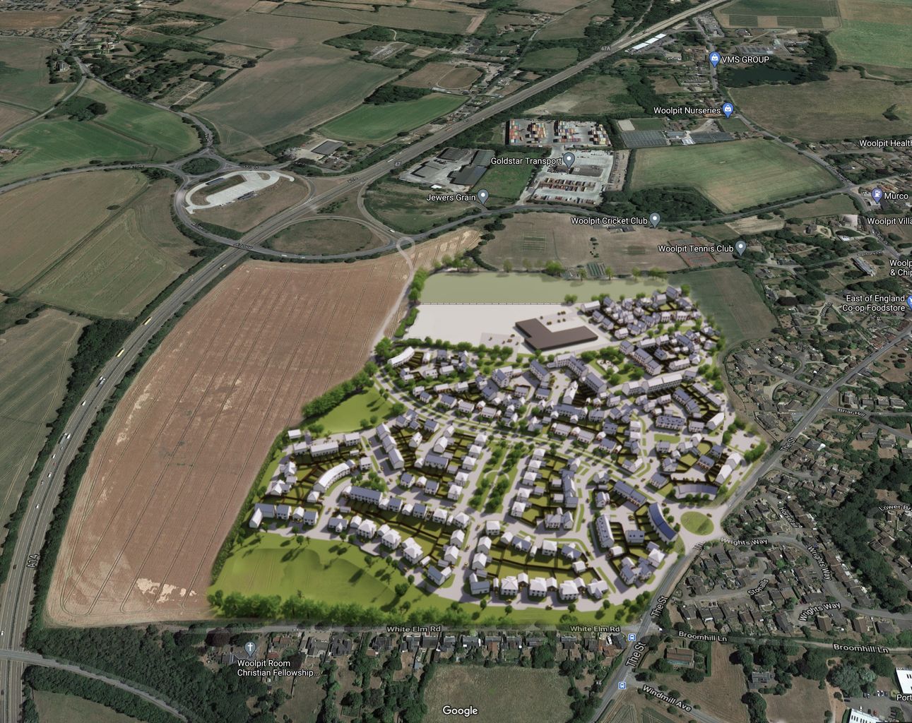 Final planning permission given to controversial plan for 300 homes in ...