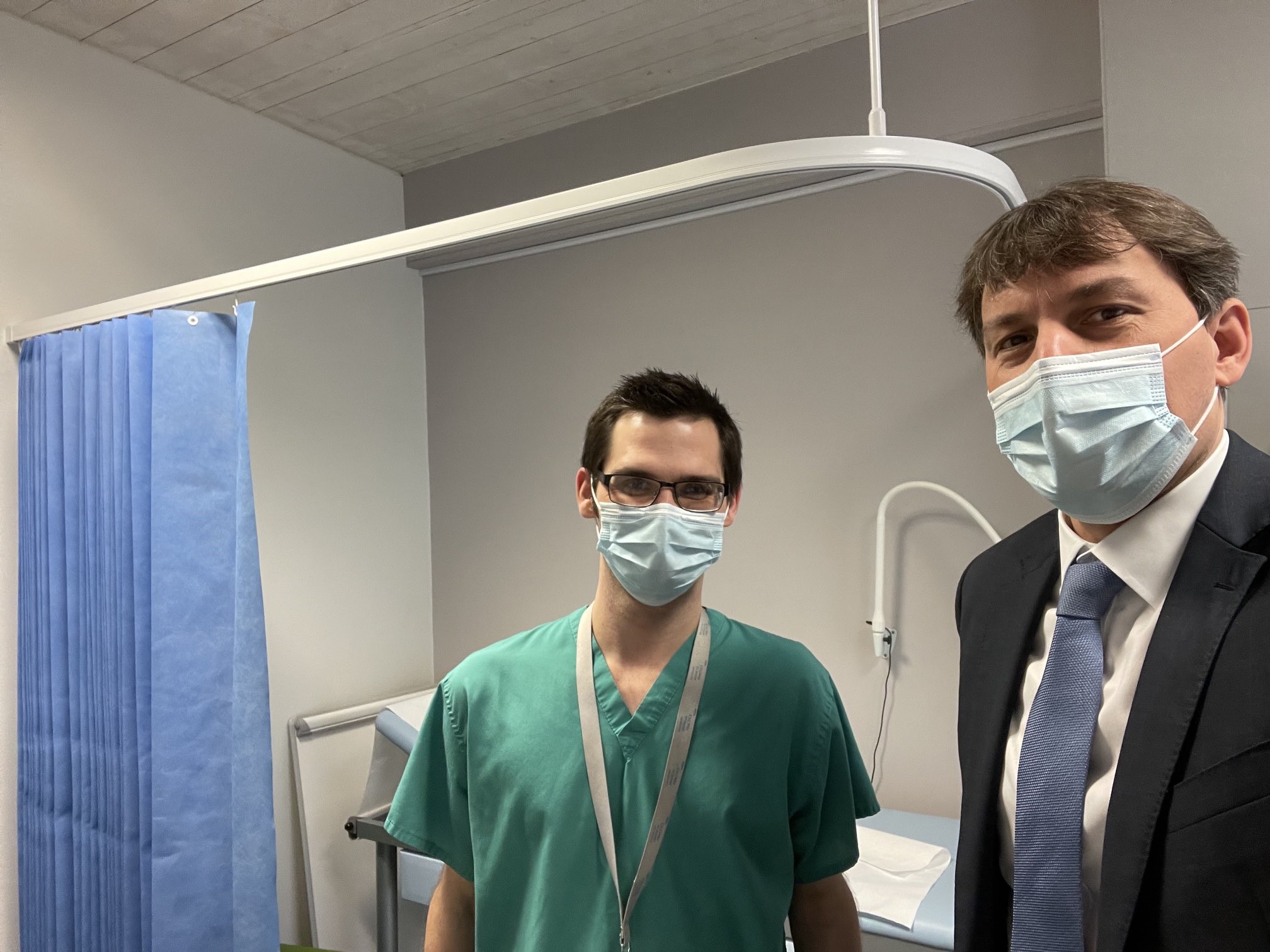 MP "impressed" after experience shadowing at Salisbury Medical Practice