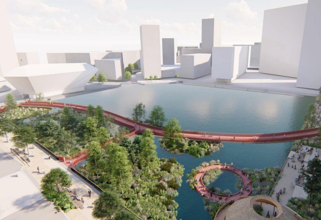 New pictures of Canada Water plans have been unveiled | News - Hits ...