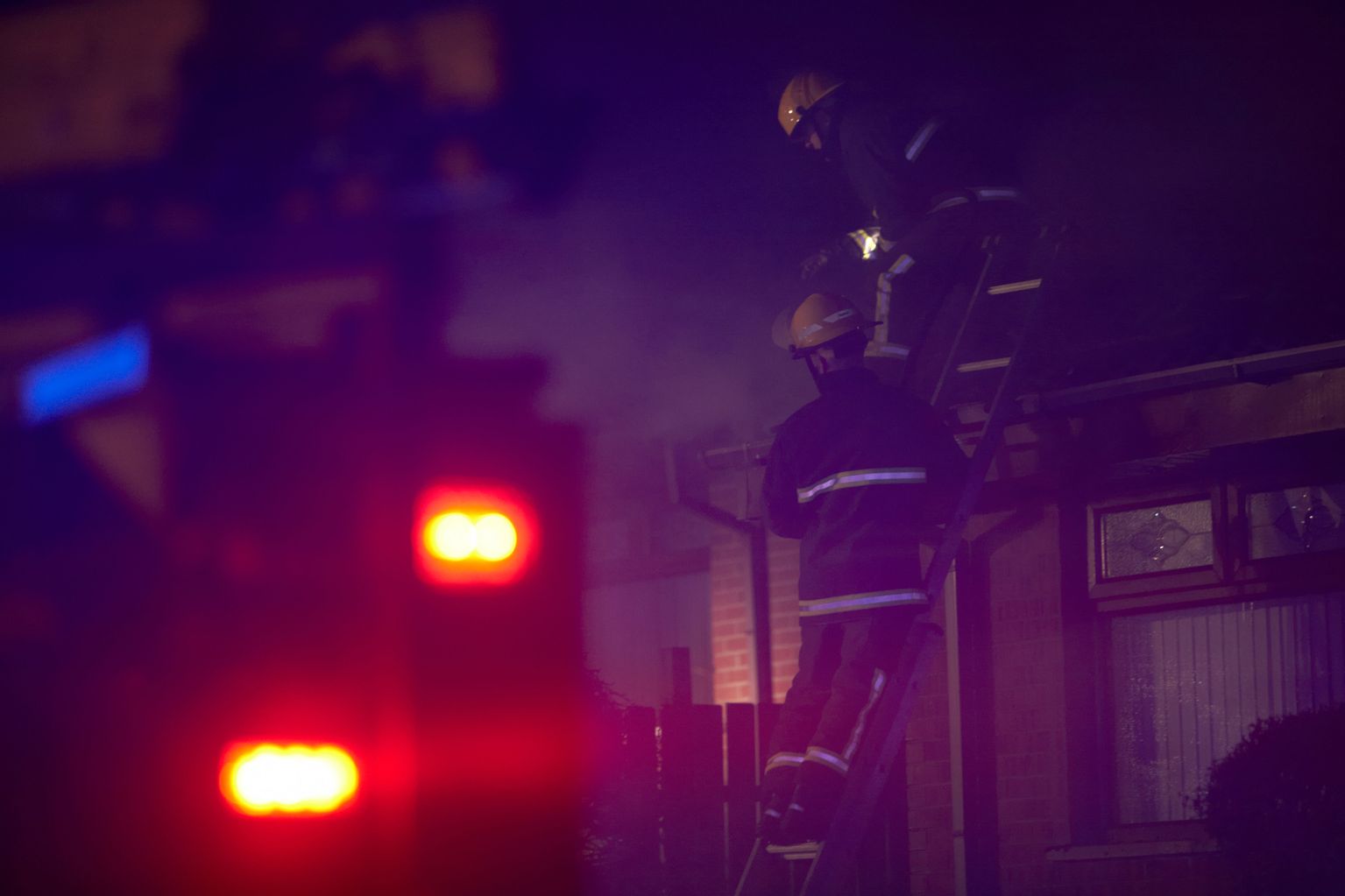 Bungalow fire at village near to Redruth burned through the night ...