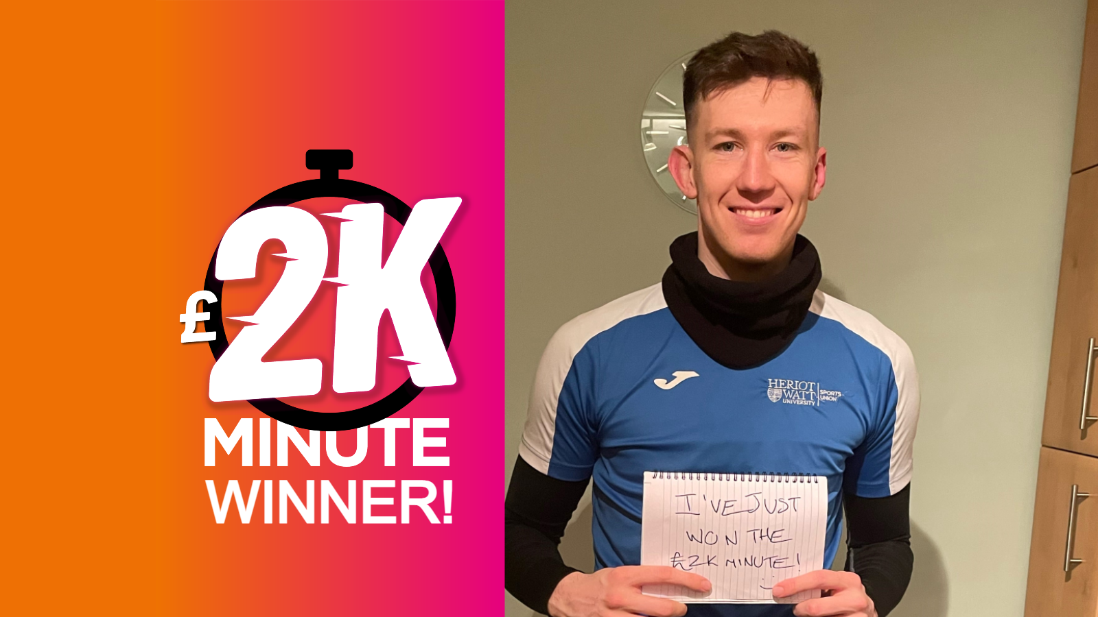 LISTEN: First £2K Minute winner of 2022! | Win - Forth 1
