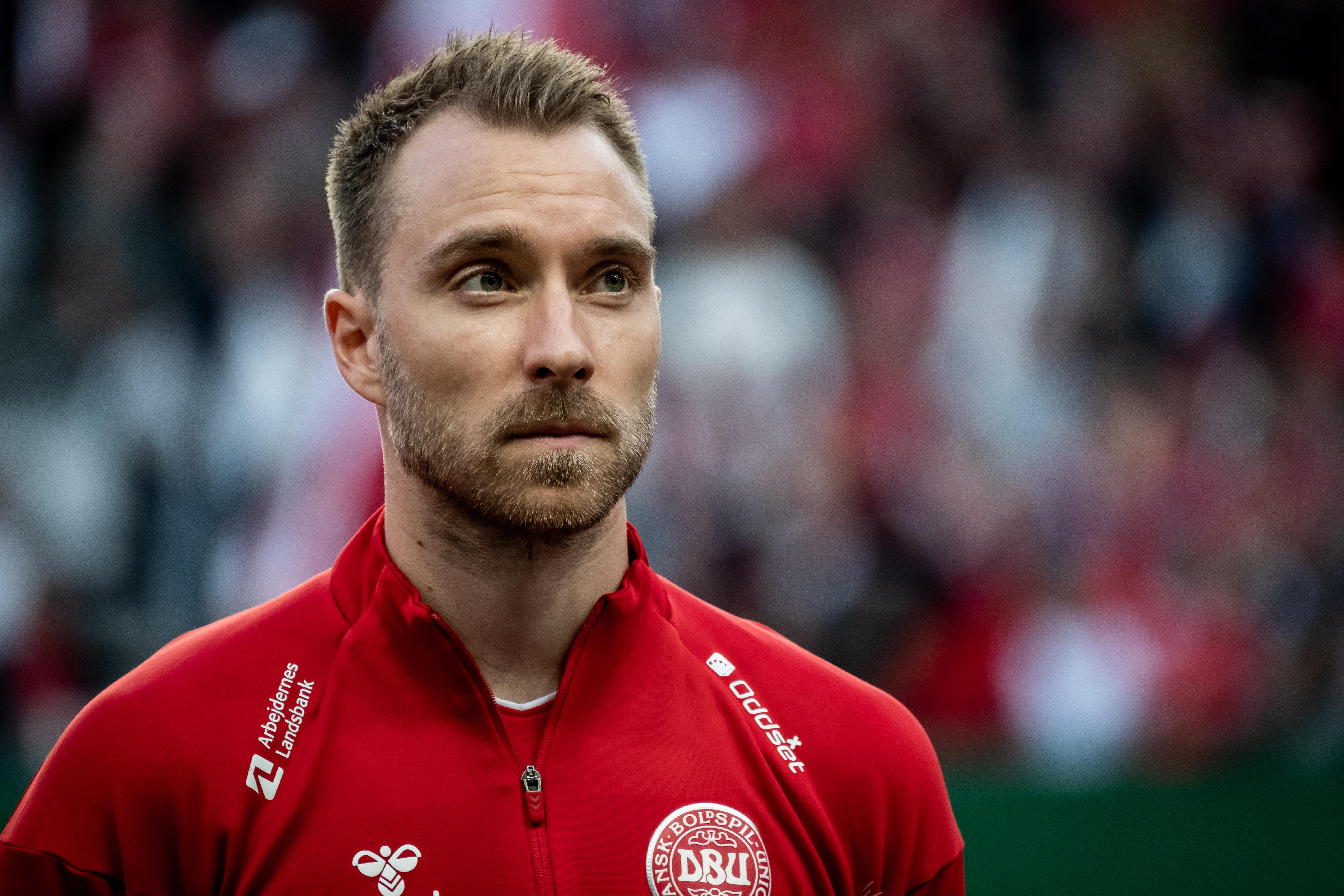 Christian Eriksen makes return to football after signing for Brentford