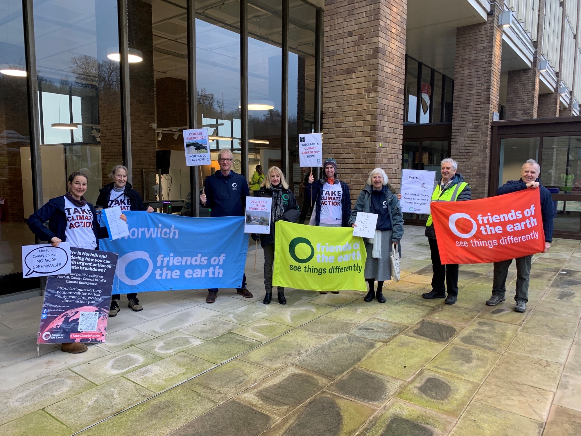 Petition calling on Norfolk County Council to declare 'climate ...