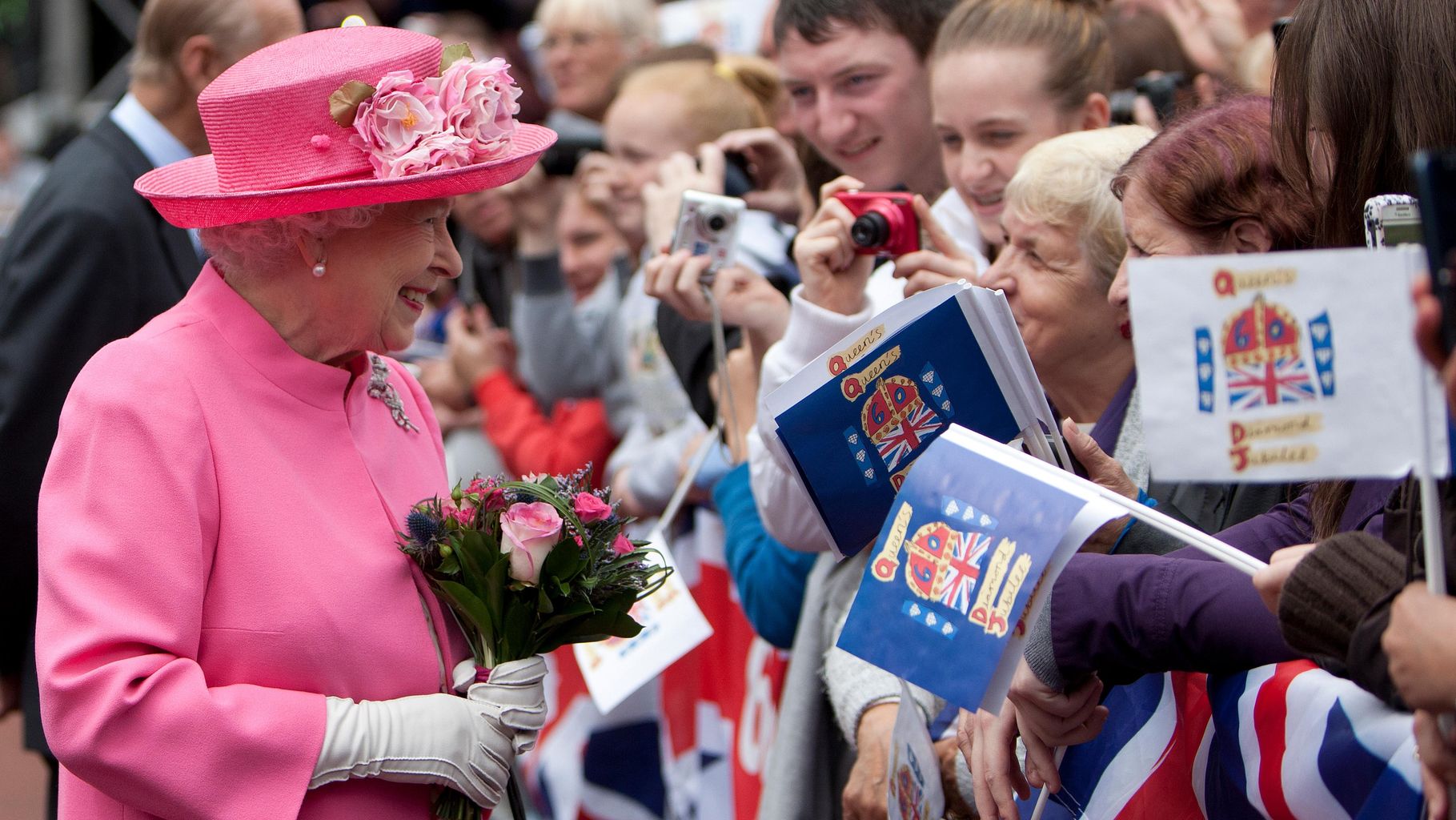 The Queen is marking 70 years since taking the throne