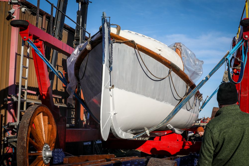 Whitby's old lifeboat restoration one step closer to completion