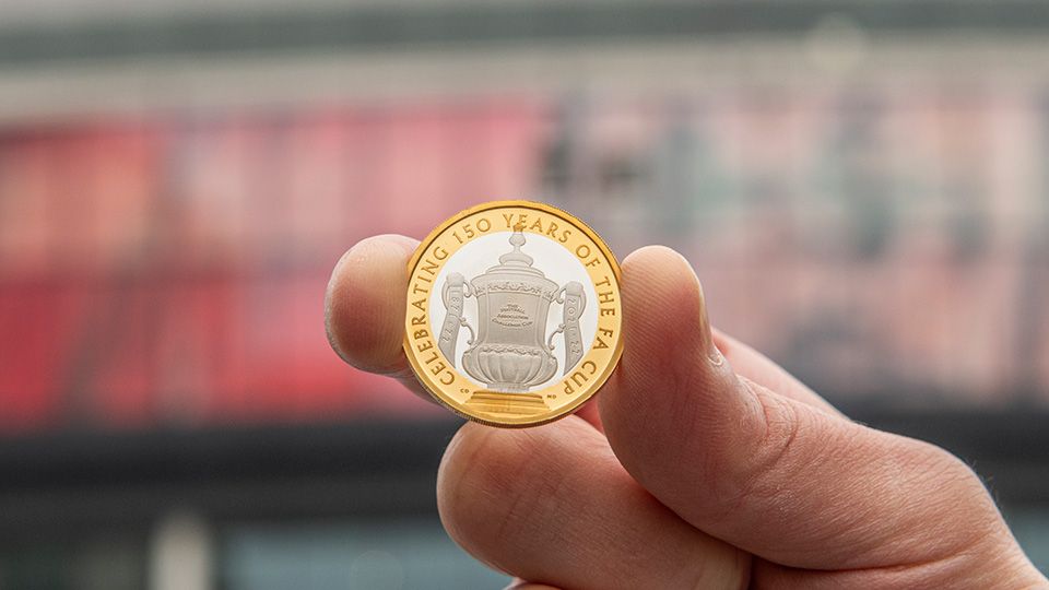 FA Cup £2 coin released to celebrate 150 years of the competition